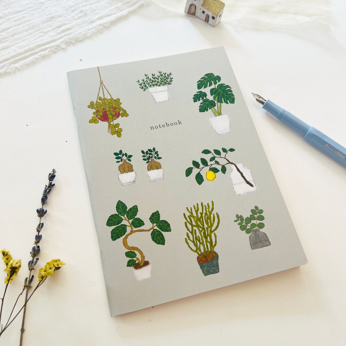 Yonezu Yusuke A5 Notebook - Green (Plants) – niconeco zakkaya