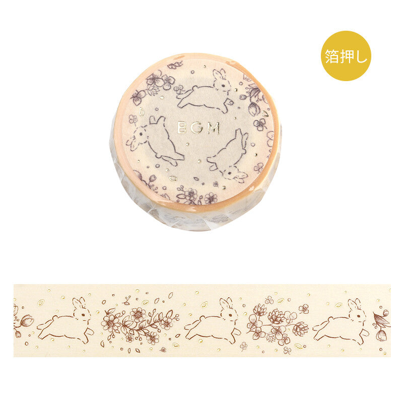 BGM Rabbit Country Series Washi Tape - Fairytale – niconeco zakkaya
