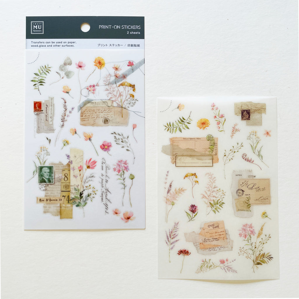 MU Print-On Sticker – niconeco zakkaya