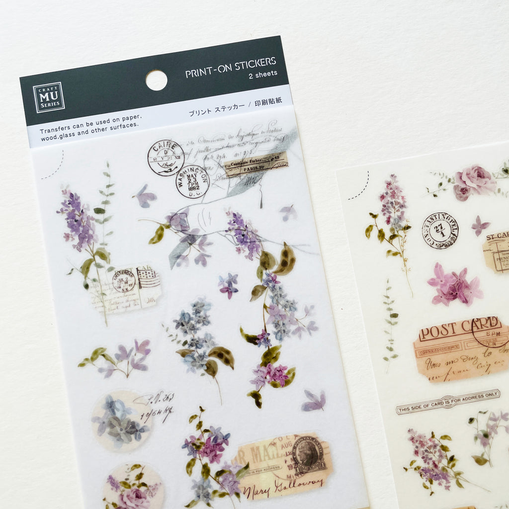 MU Print-On Sticker – niconeco zakkaya