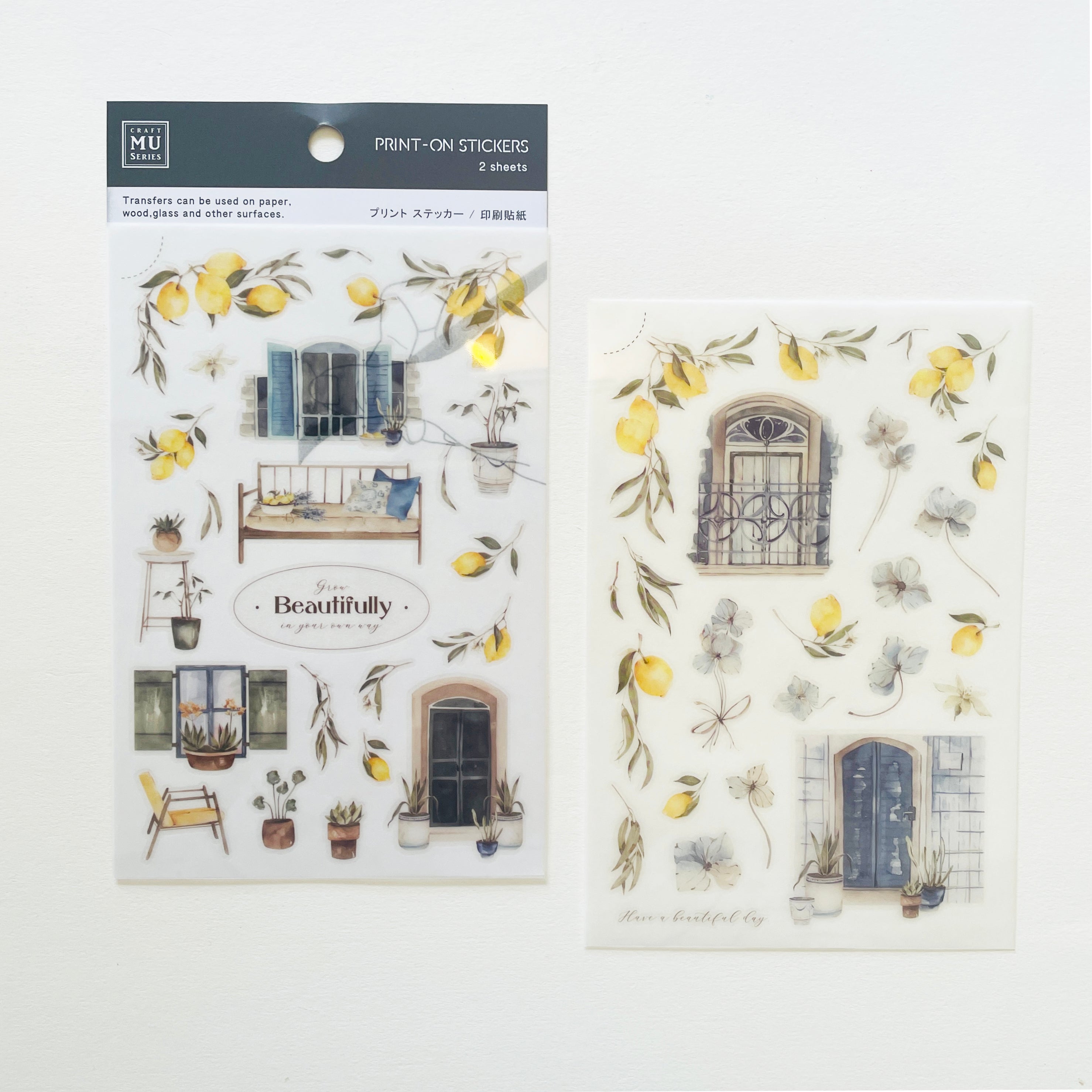 MU Print-On Sticker – niconeco zakkaya