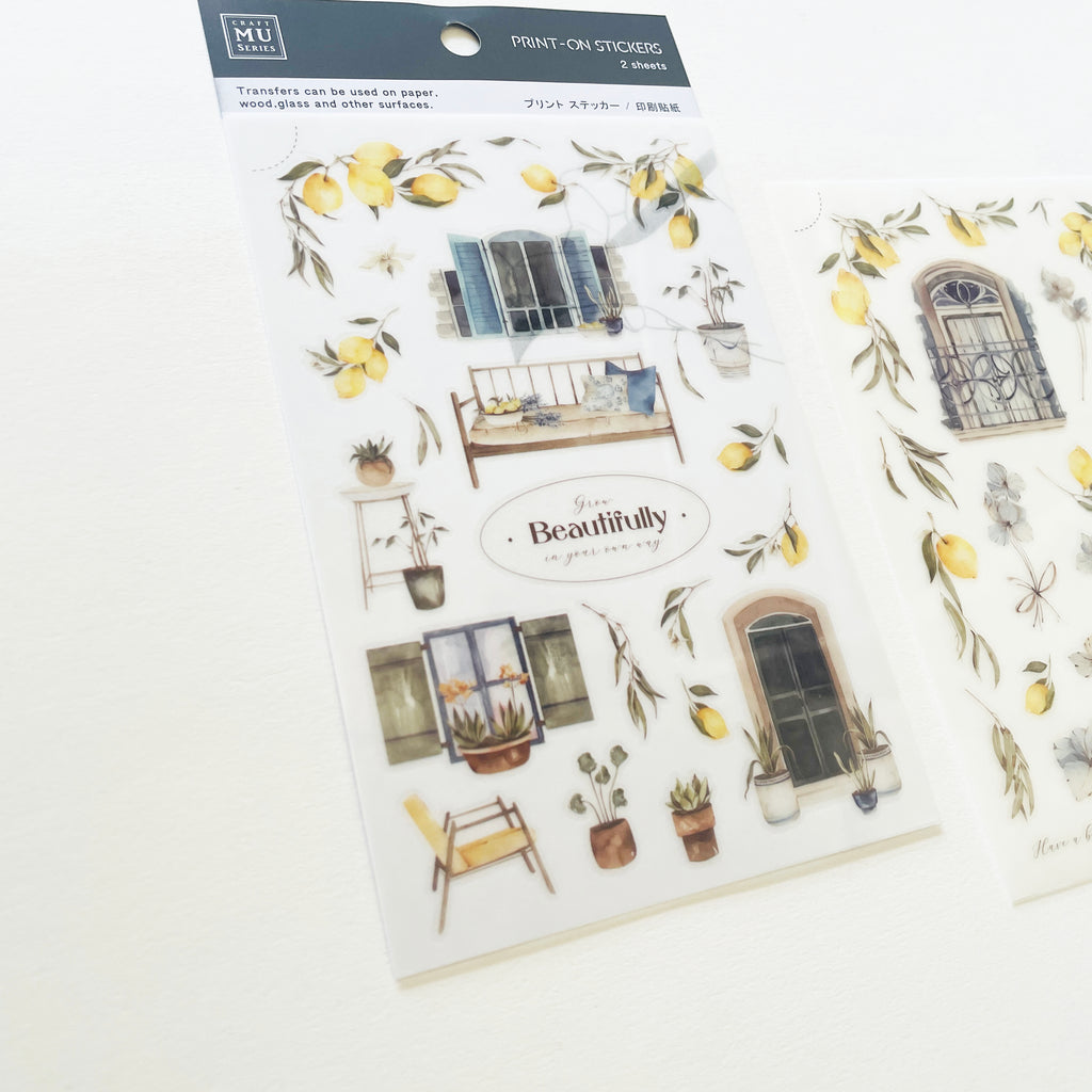 MU Print-On Sticker – niconeco zakkaya