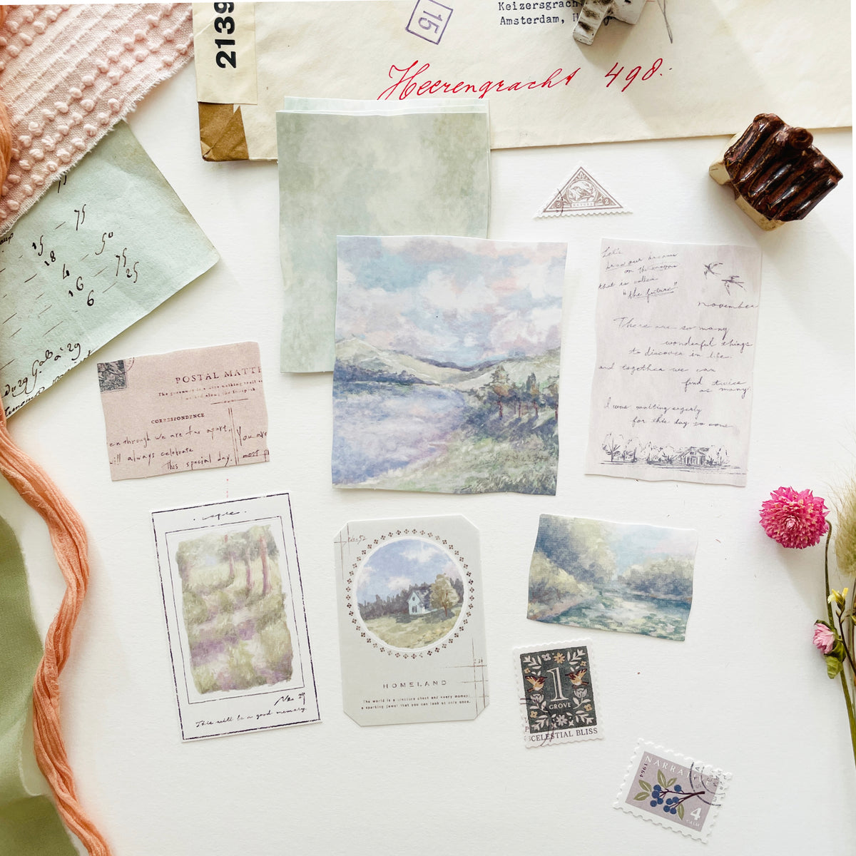 Mindwave Landscape Flake Stickers - Sunlight – niconeco zakkaya