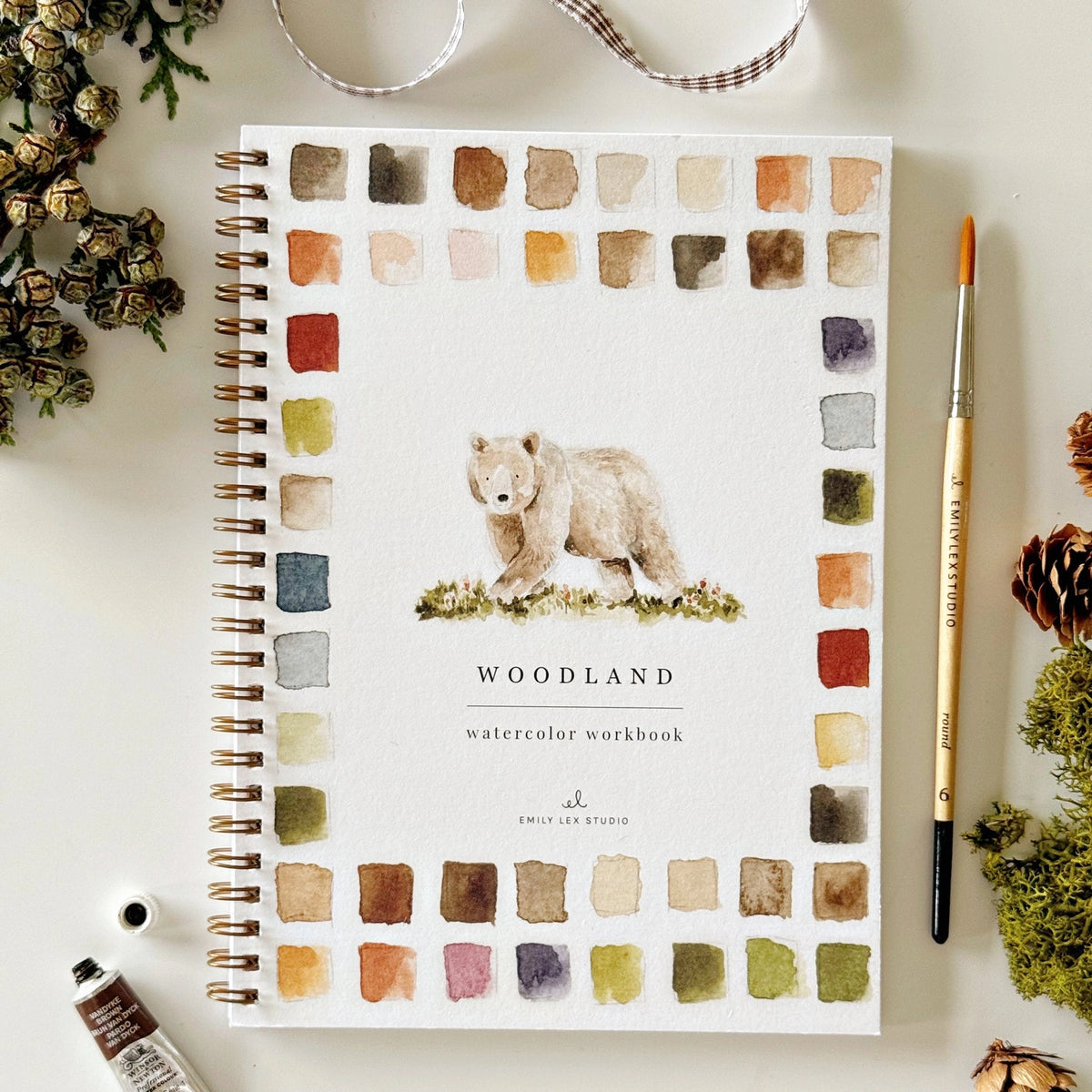 Emily Lex Watercolor Work Book - Woodland Animals – niconeco zakkaya