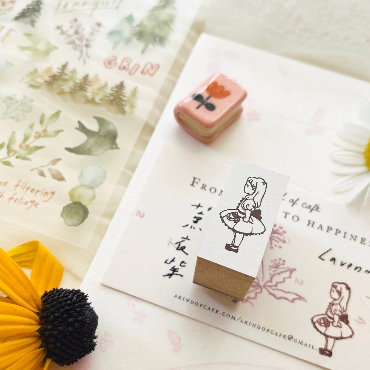 niconeco x Krimgen Rubber Stamp - Hello Hello – niconeco zakkaya