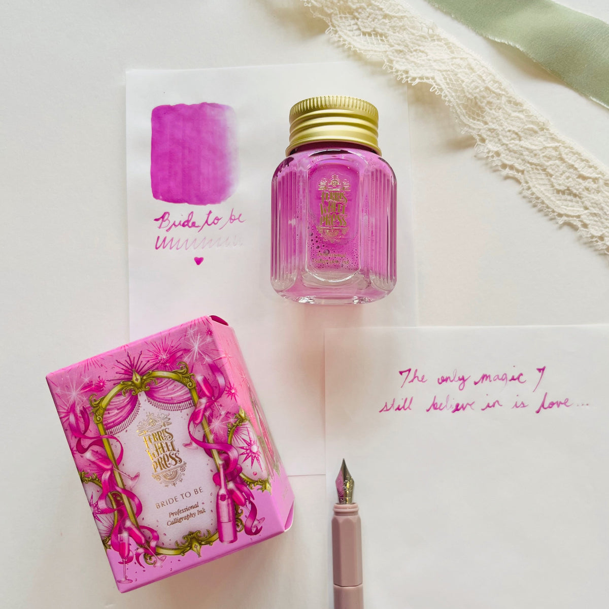 Ferris Wheel Press Professional Calligraphy Ink - Bride to Be ...