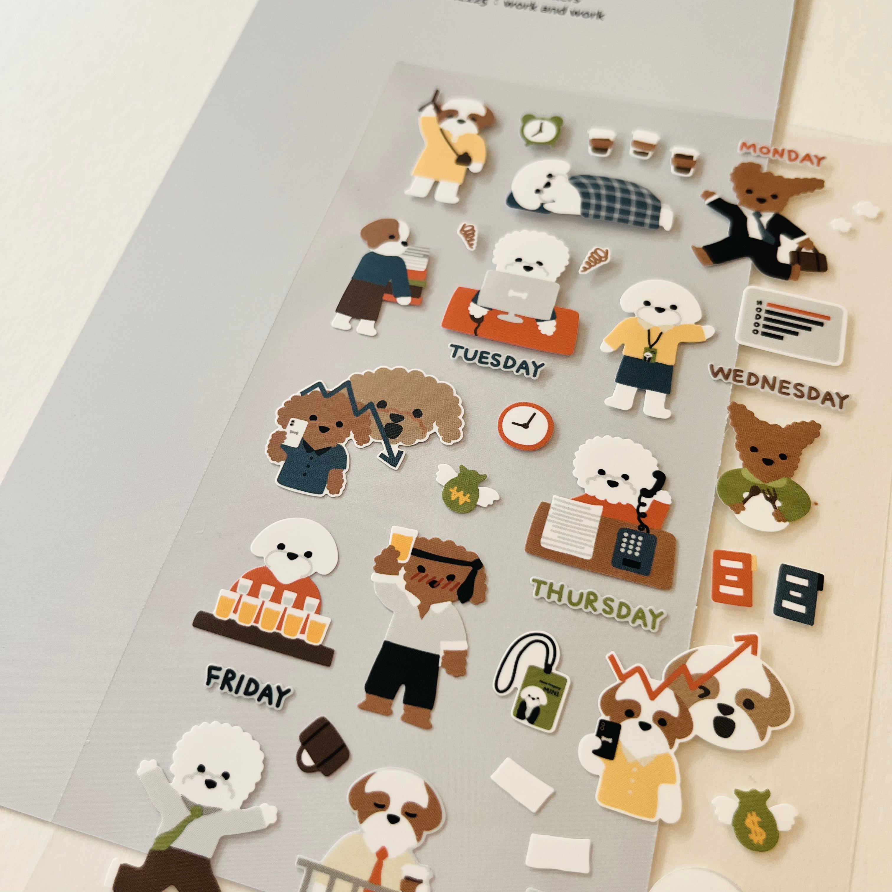 SUATELIER Ggumi Cafe Sticker (1145) – niconeco zakkaya