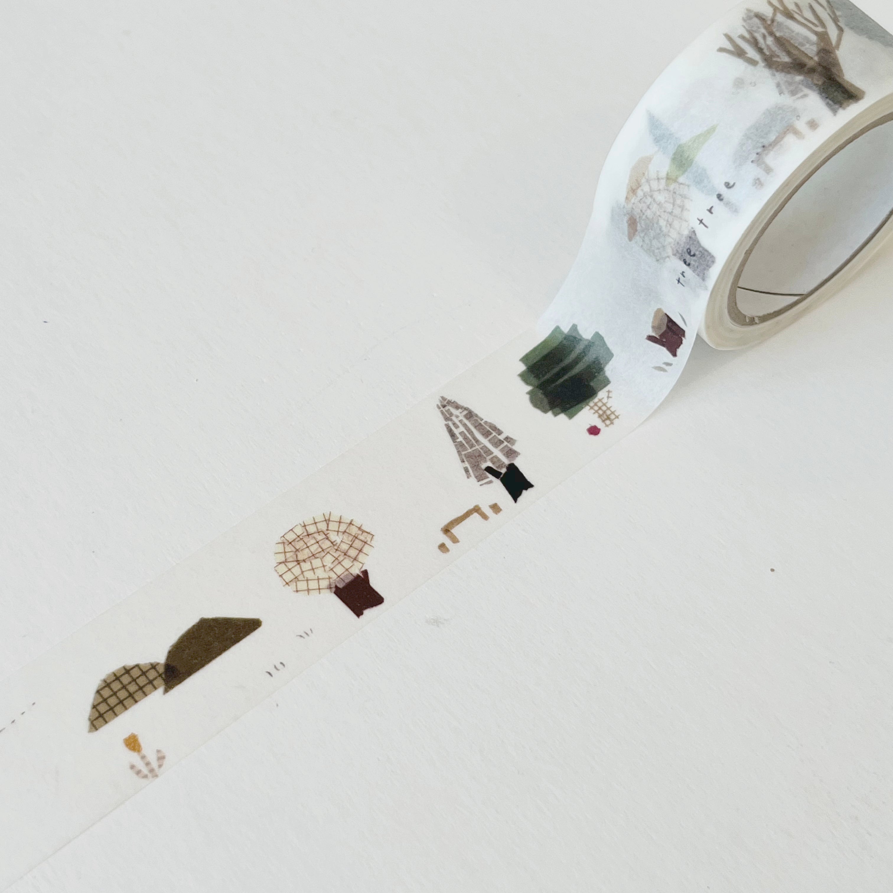Miki Tamura Washi Tape - Tree tree – niconeco zakkaya