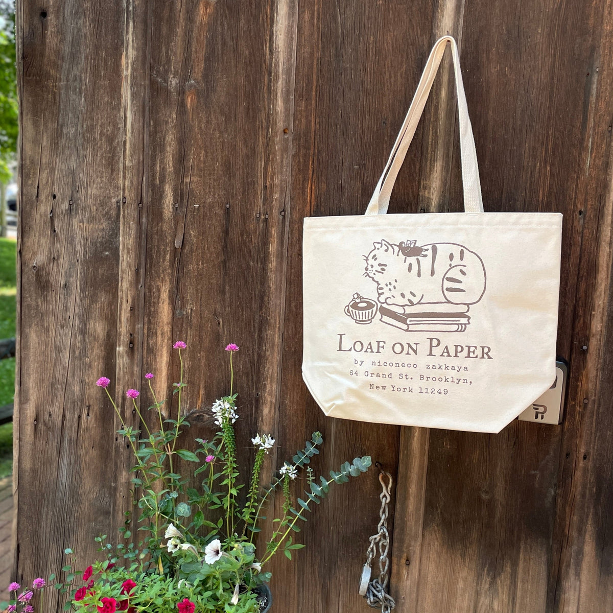 Loaf on Paper Original Tote(Large) – niconeco zakkaya