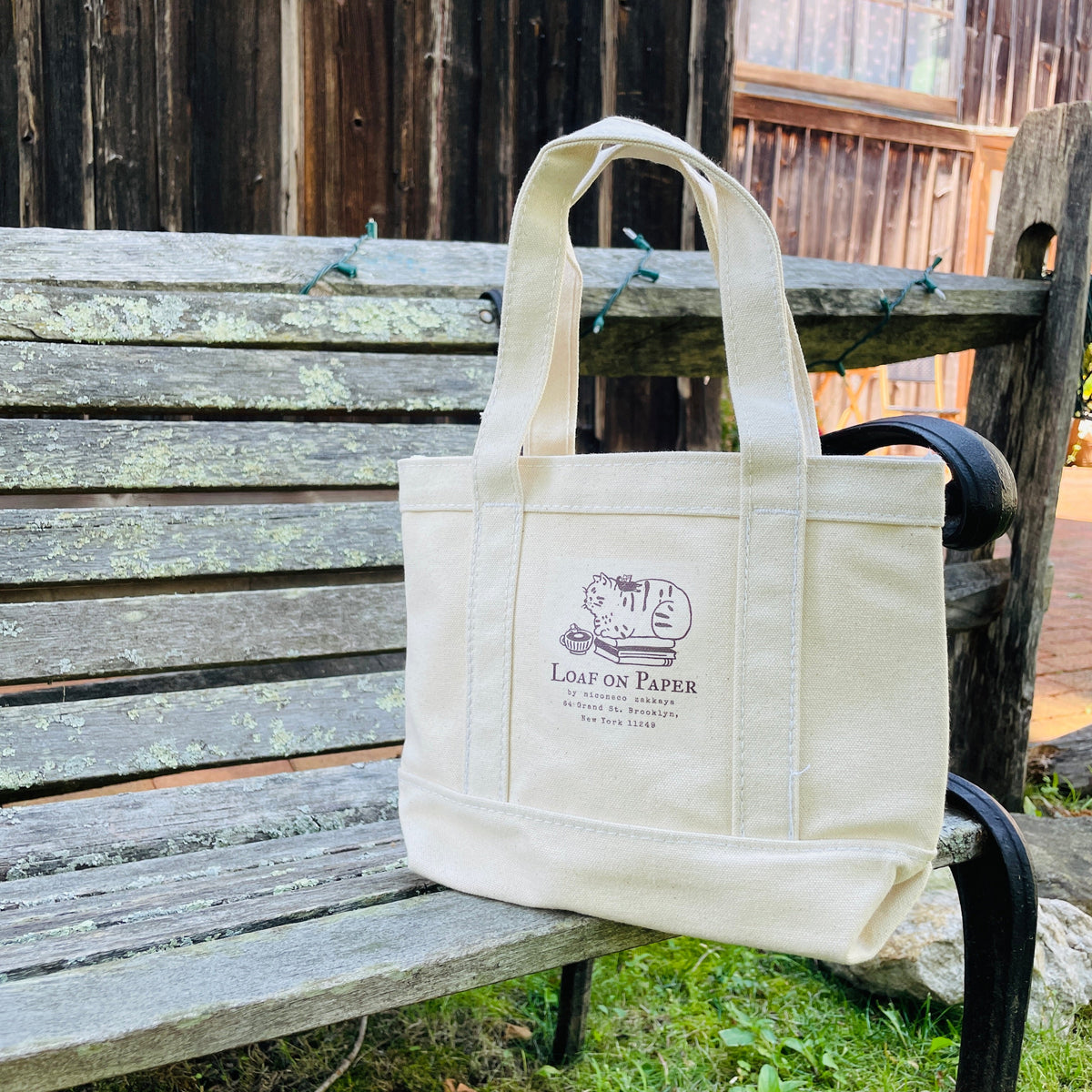 Loaf on Paper Mini Boat Tote – niconeco zakkaya