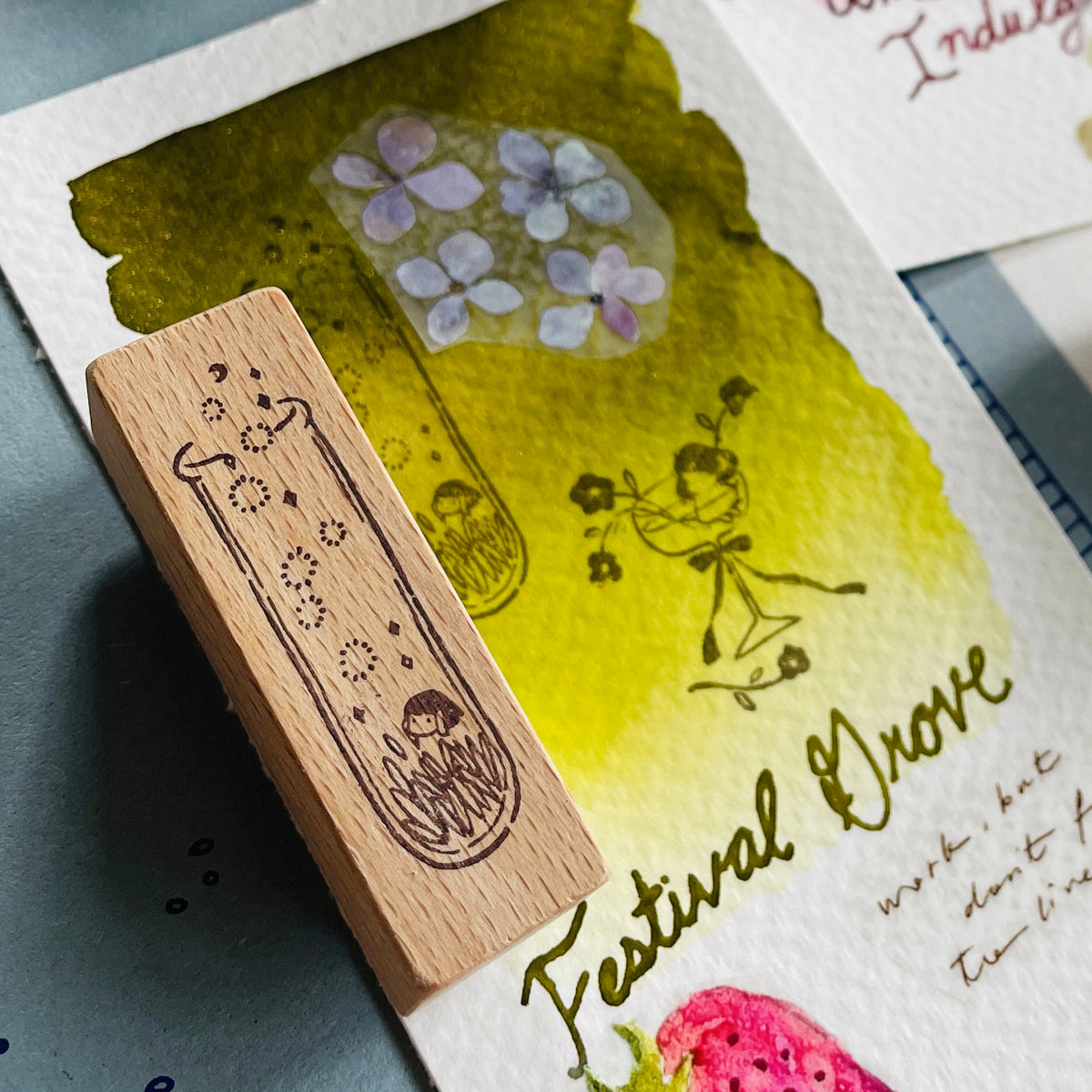 Msbulat Rubber Stamp - Follow Your Glow – niconeco zakkaya