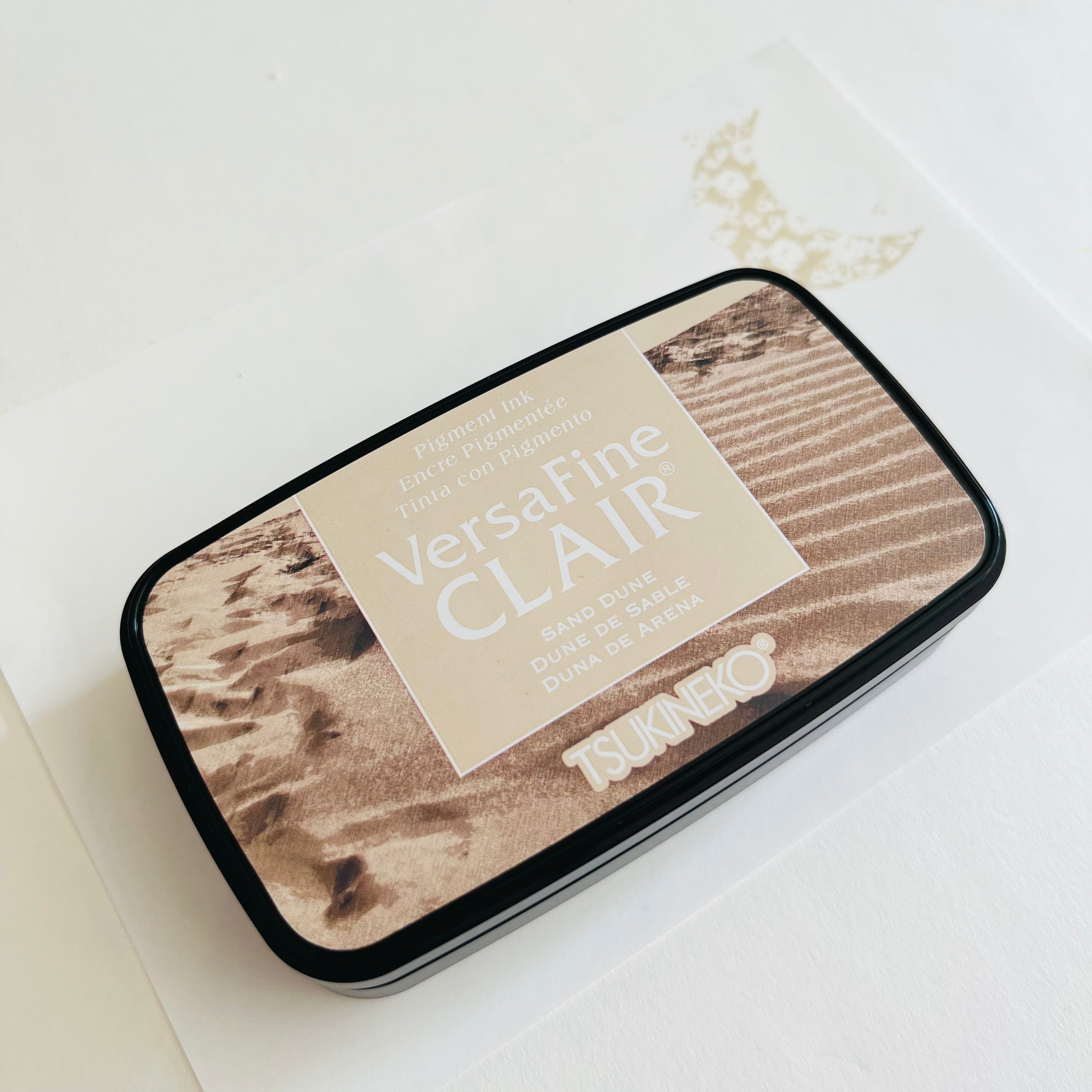 Shachihata Japanese Traditional Color Ink Pad - Suna (砂色) – niconeco ...