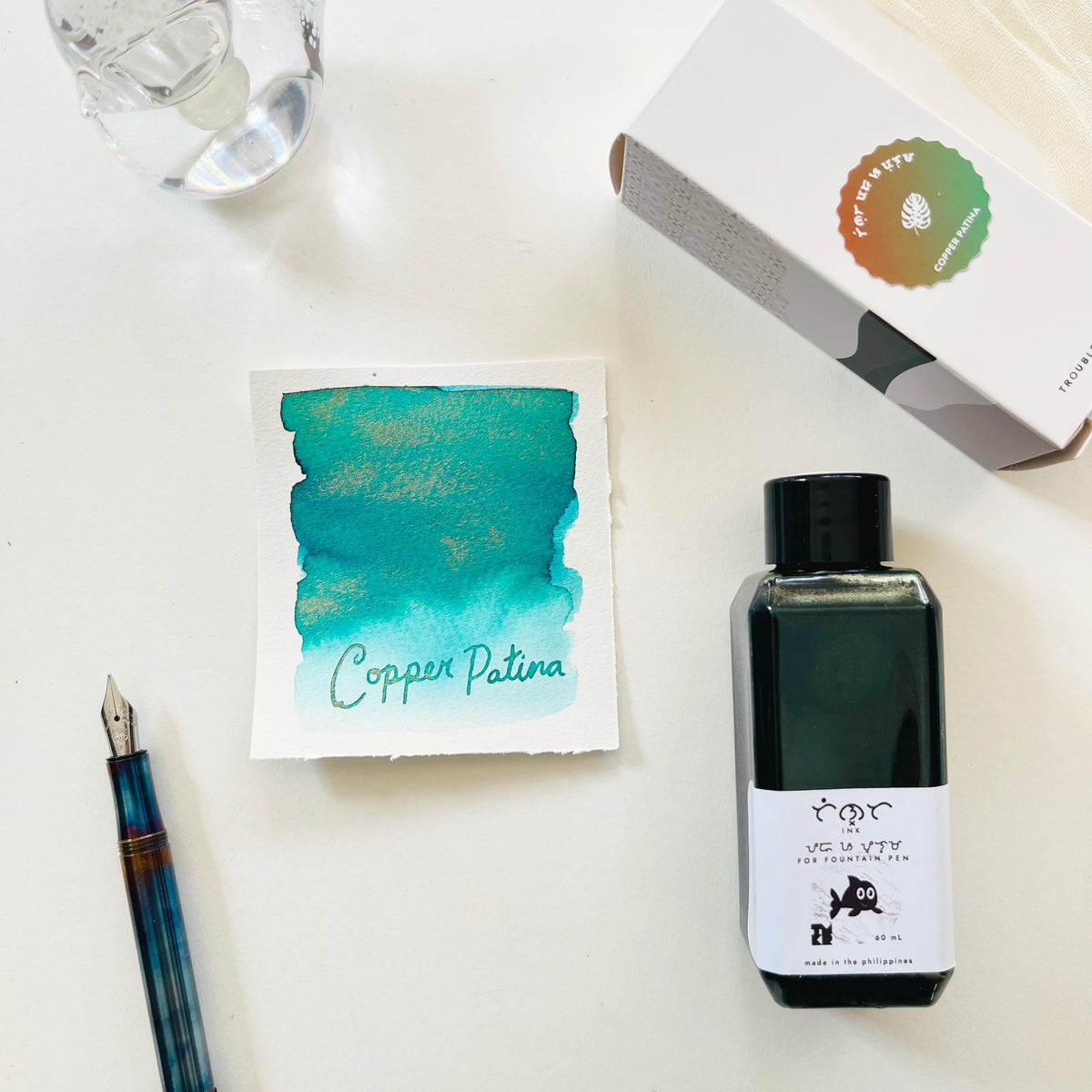 TroubleMaker Shimmer Inks 60ml - Copper Patina – niconeco zakkaya