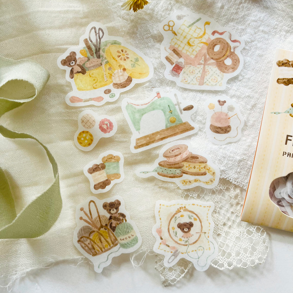 Nakauchi Waka Flake Seal - Sewing – niconeco zakkaya