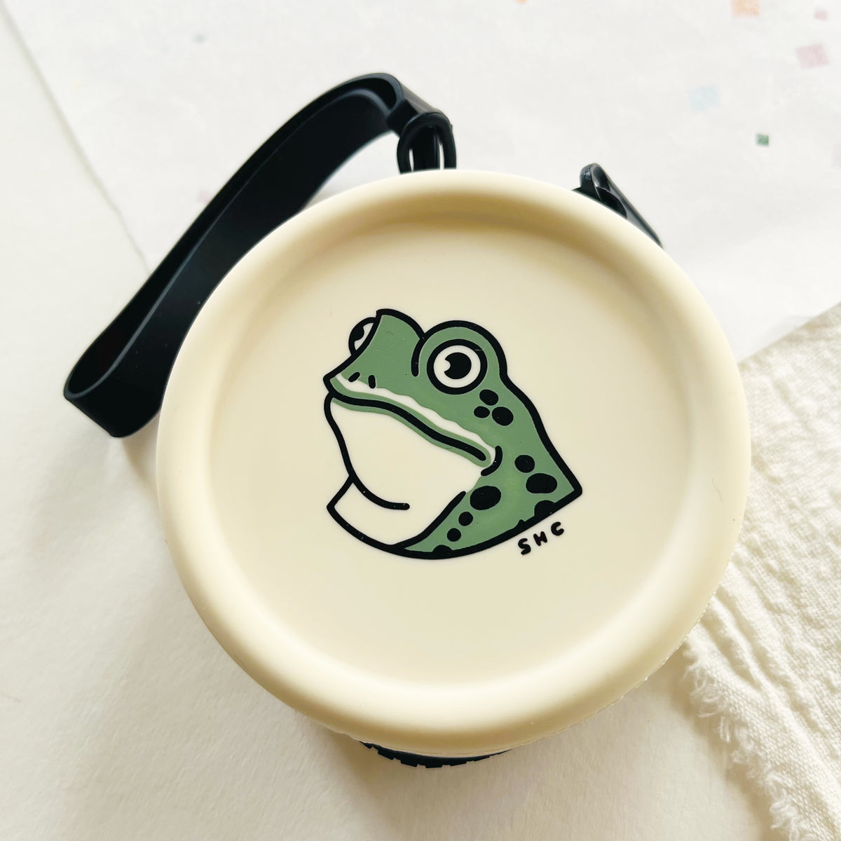 Stay Home Club Zipper Coin Pouch - Froggy – niconeco zakkaya