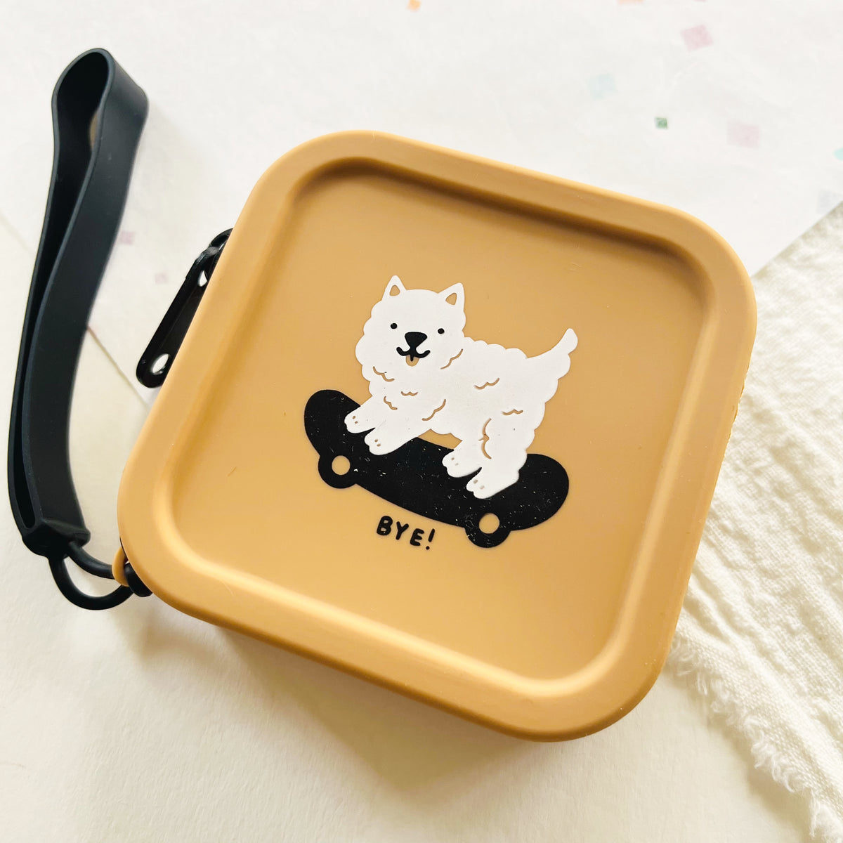 Stay Home Club Zipper Coin Pouch - Sk8 Dawg (Square) – niconeco zakkaya