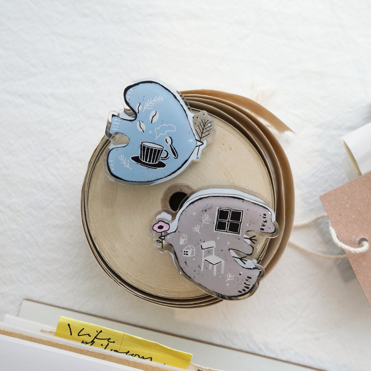 Kurukynki Nonchalant Series Bird Clips – niconeco zakkaya