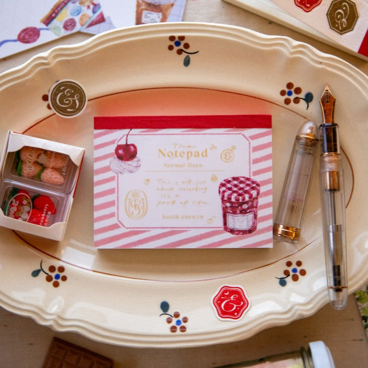 OURS Normal Day Notepad - Normal Days – niconeco zakkaya