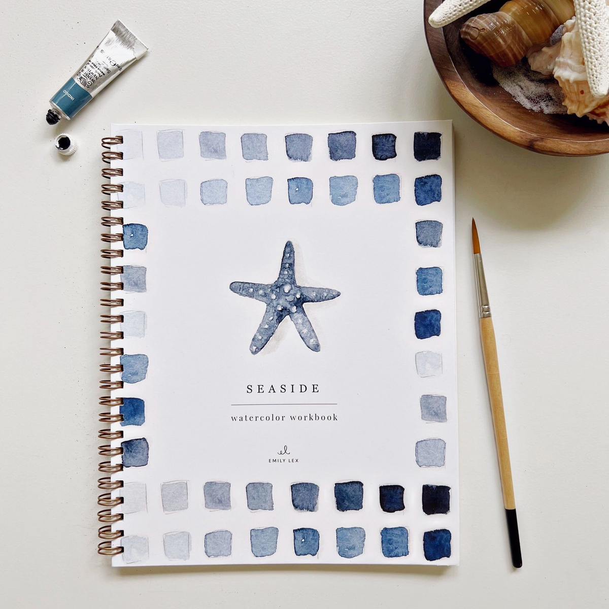 Emily Lex Watercolor Work Book - Seaside – niconeco zakkaya