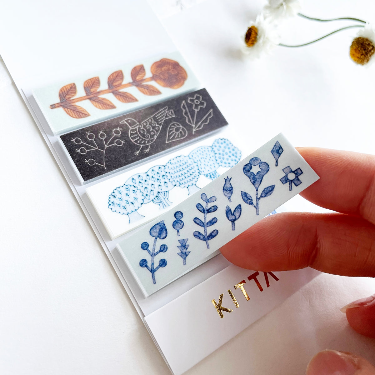KITTA x Omori Yuko Washi Tape Pack - Tori 2 – niconeco zakkaya