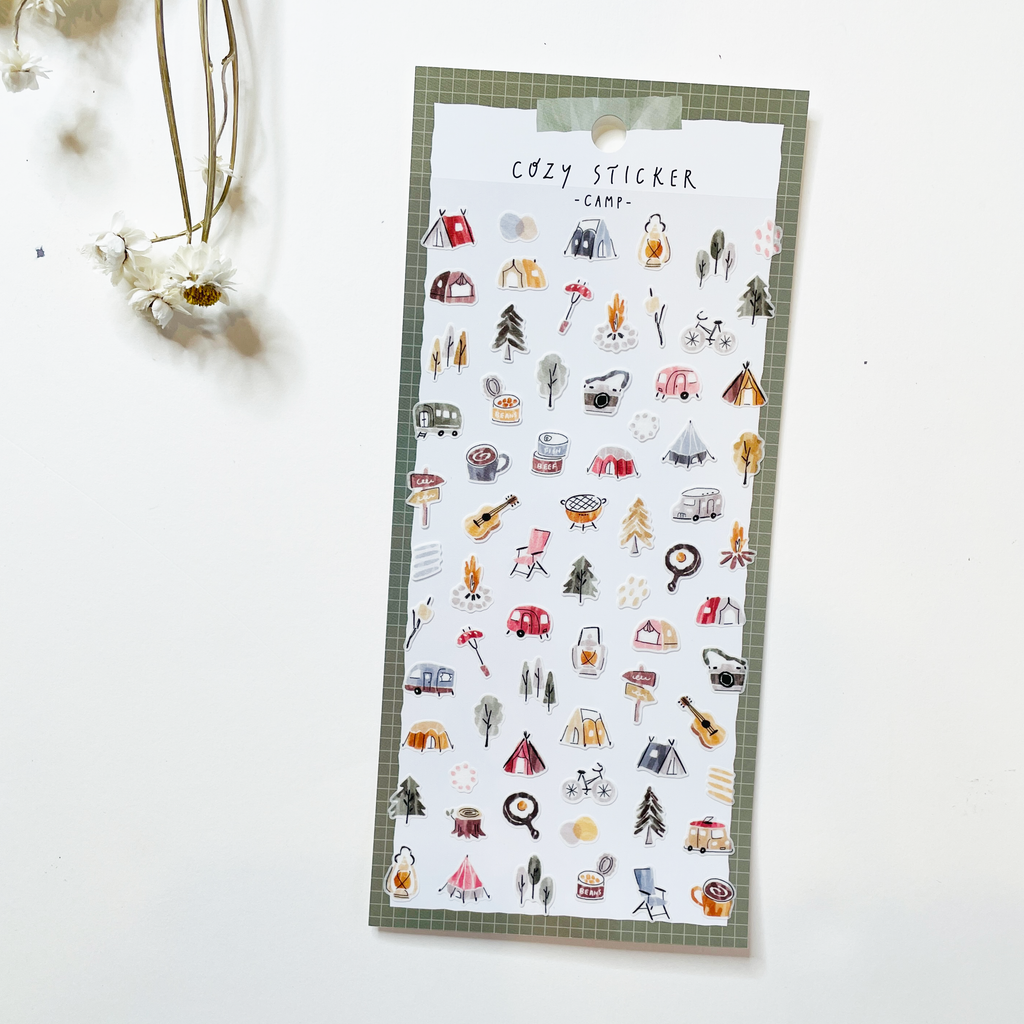 Mindwave Cozy Sticker - Camp – niconeco zakkaya